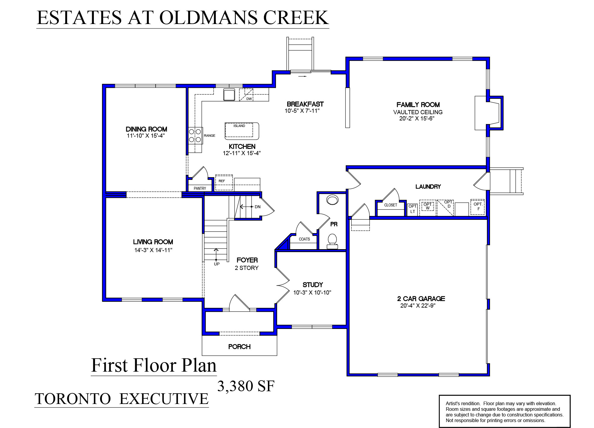Floor Plans – The Estates At Oldman's Creek